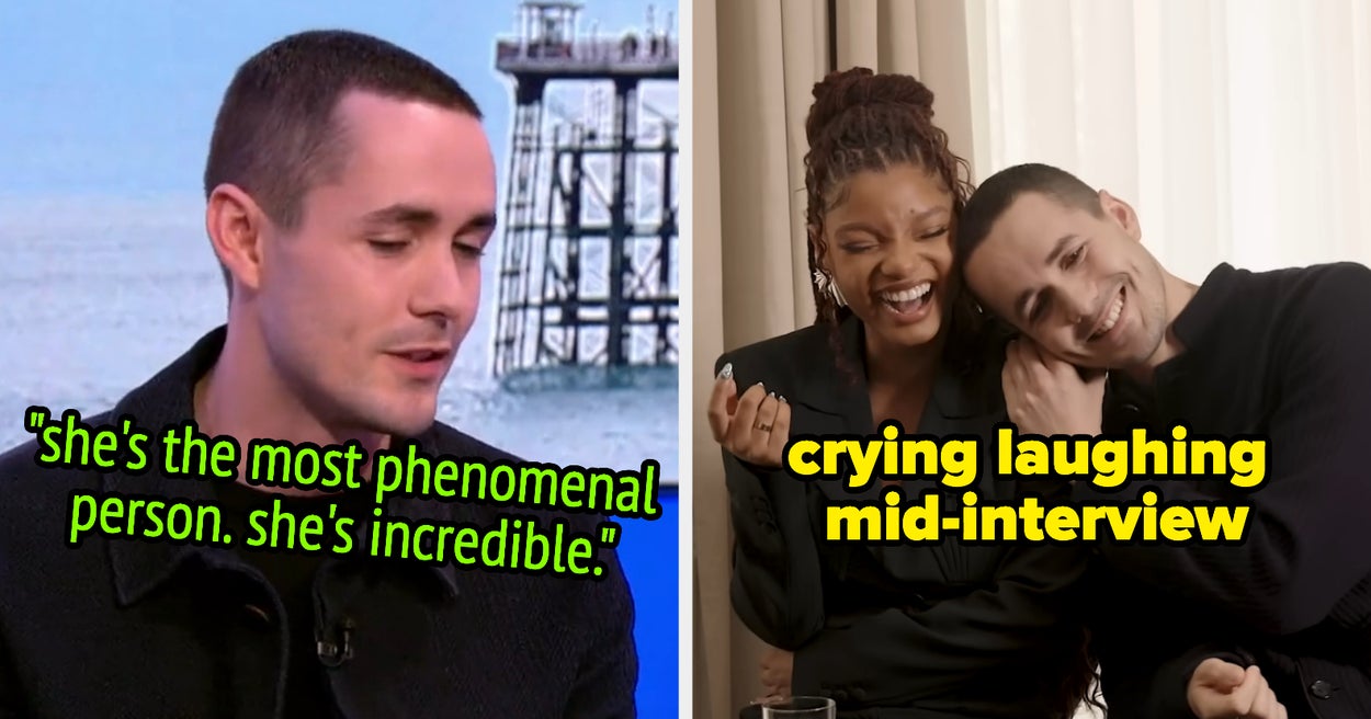 Here Are 19 Behind-The-Scenes Moments When Halle Bailey And Jonah Hauer ...