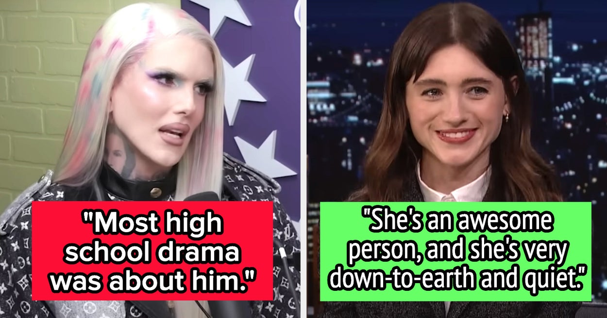17 Celebs' Former Classmates Shared What They Were REALLY Like In ...