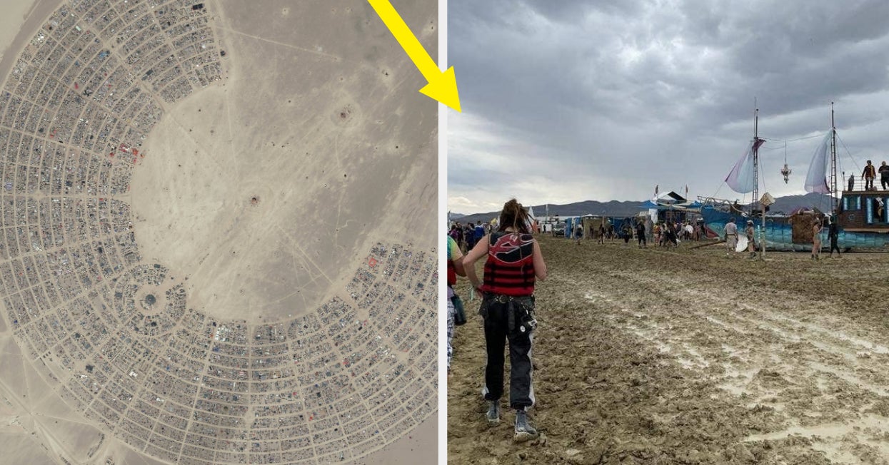 Burning Man Was Interrupted By Heavy Rains And Mud — And These 24 ...