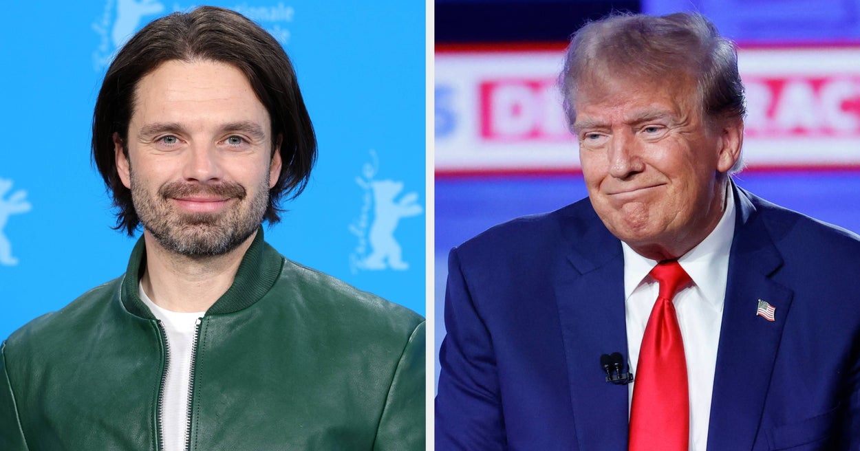 Sebastian Stan Is Donald Trump In This First The Apprentice Photo ...